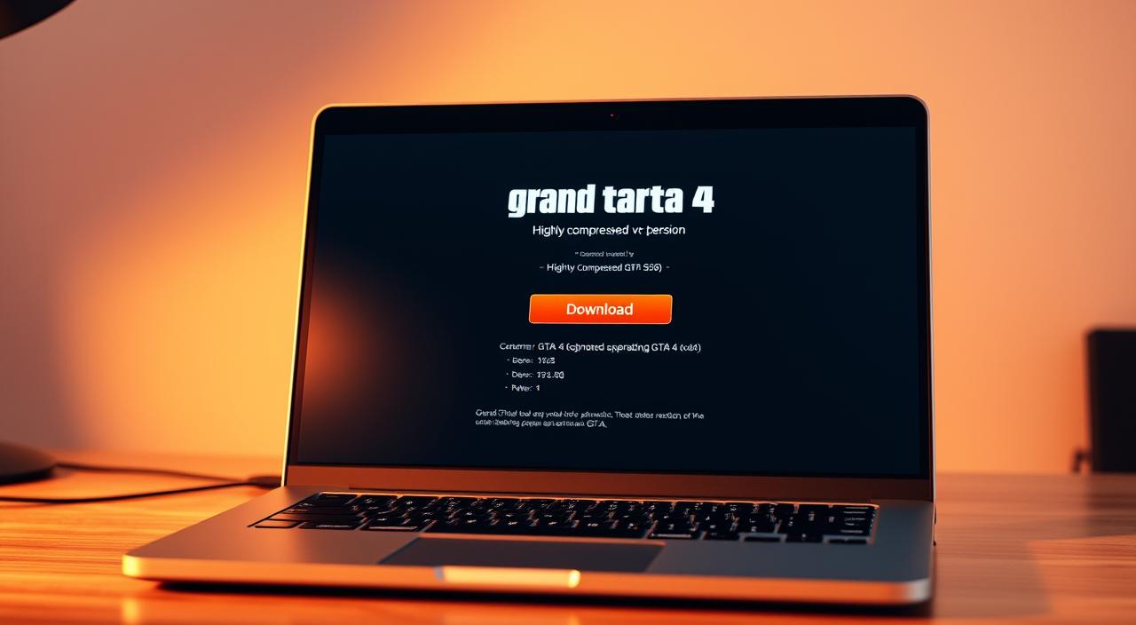 GTA 4 PC Download: Highly Compressed Version