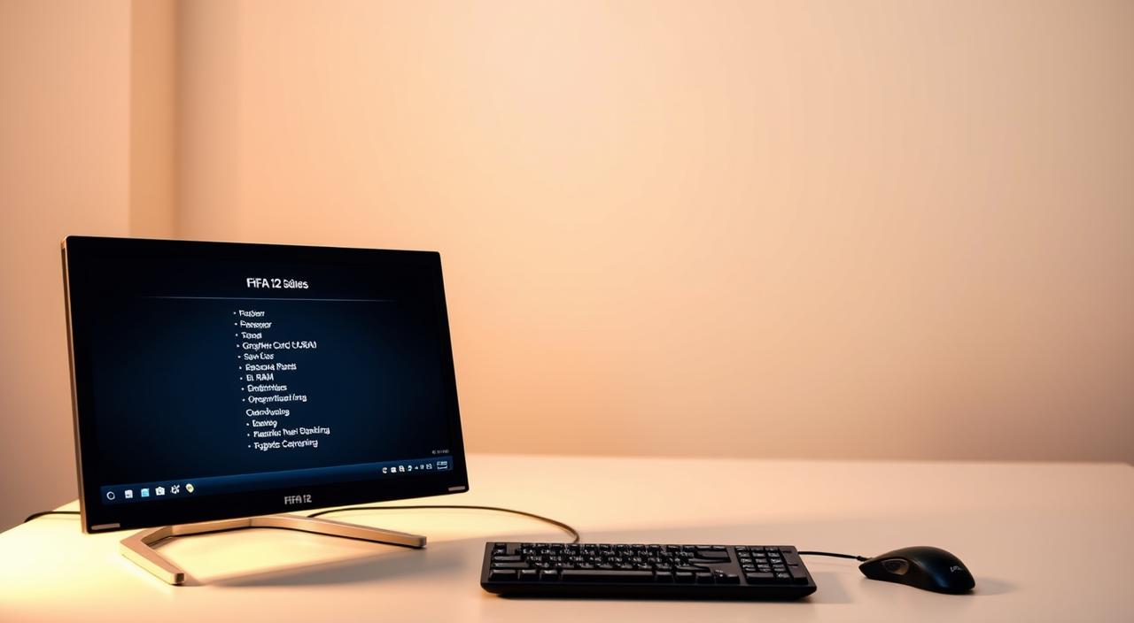 The FIFA 12 PC Specs You Need To Know